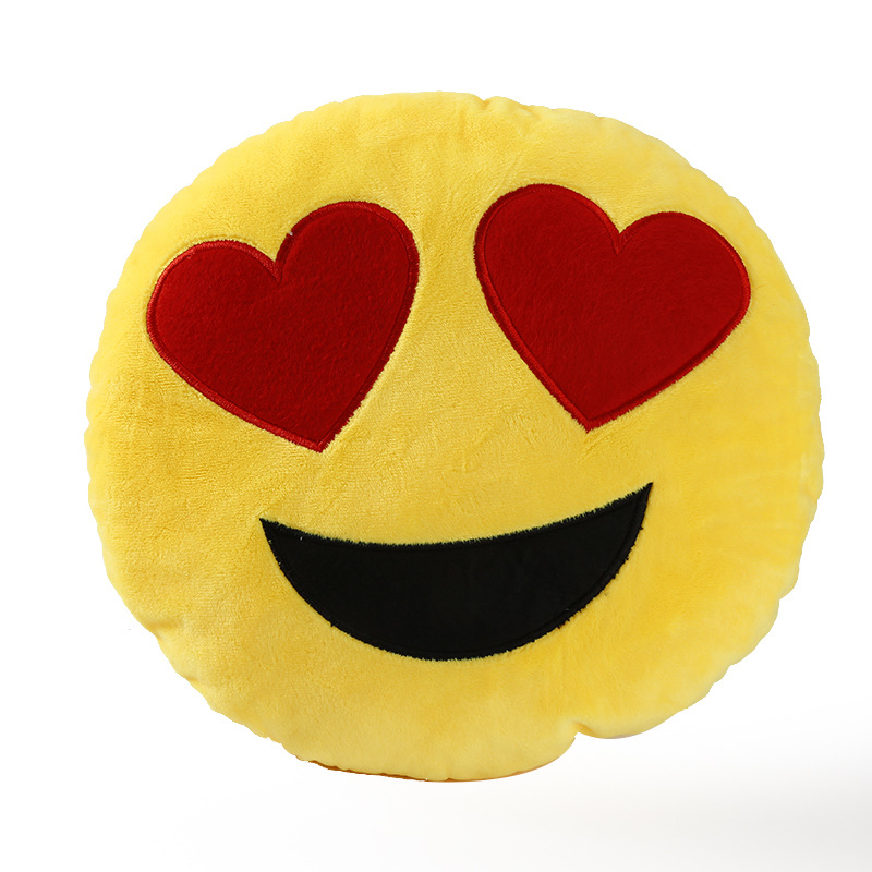Buy Stuffed Emoji Cushions (30 cm) Online - Sasta.PK