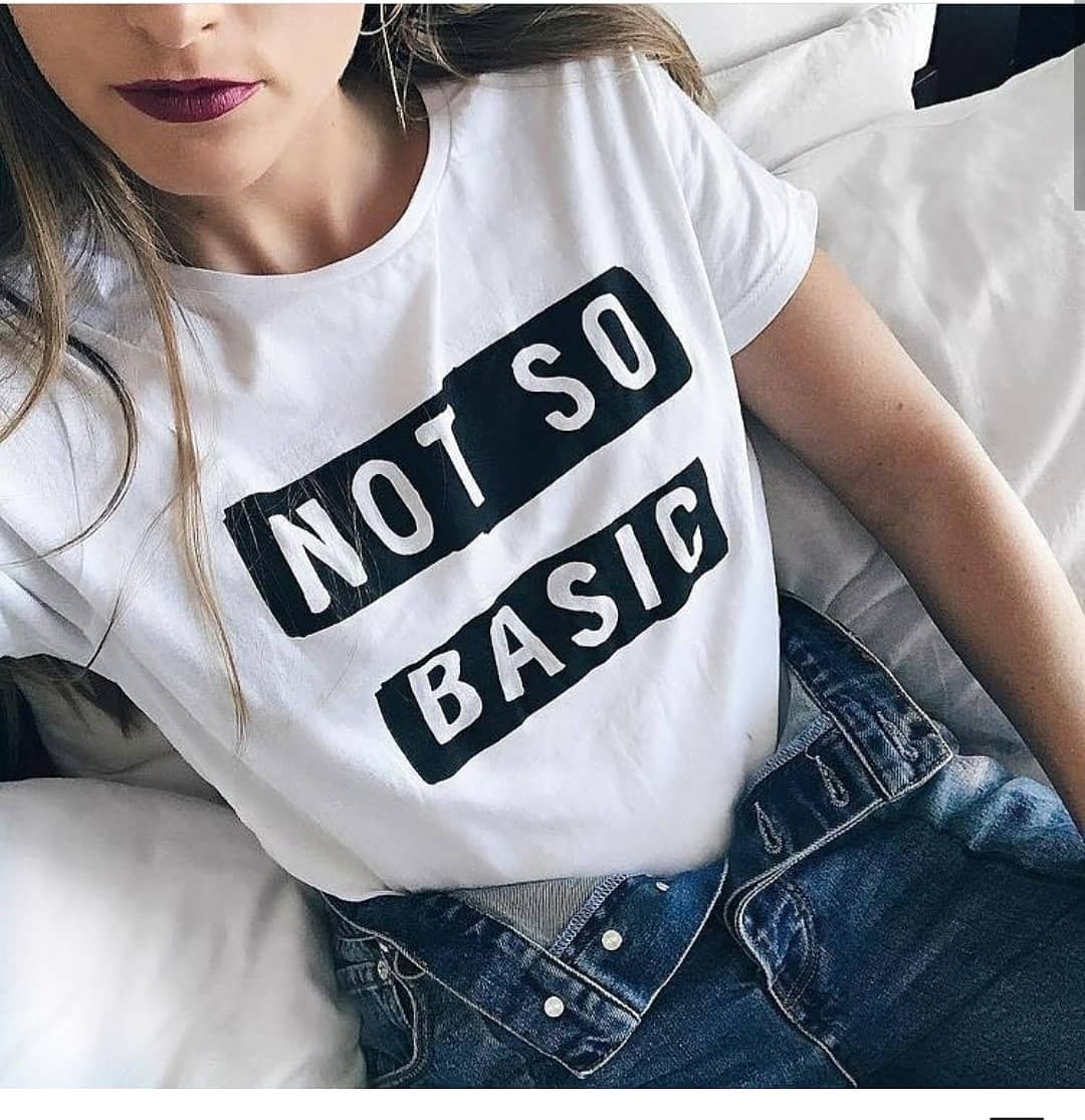 Buy Not So Basic T-shirts Online - Sasta.PK