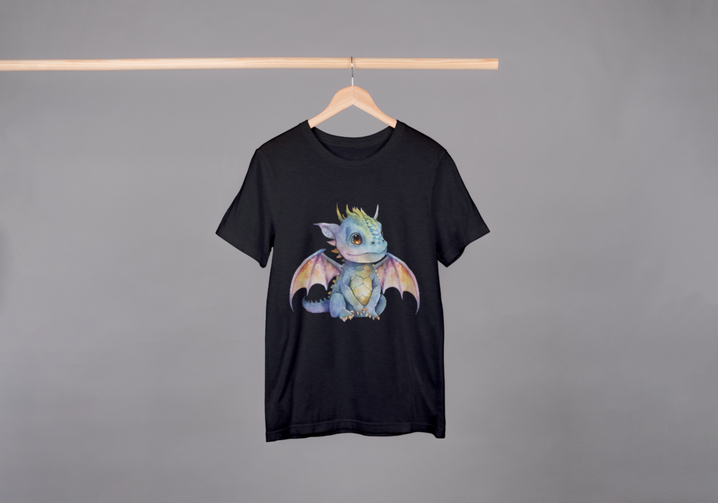 Buy Fire Dragon T-shirt Online - Sasta.PK
